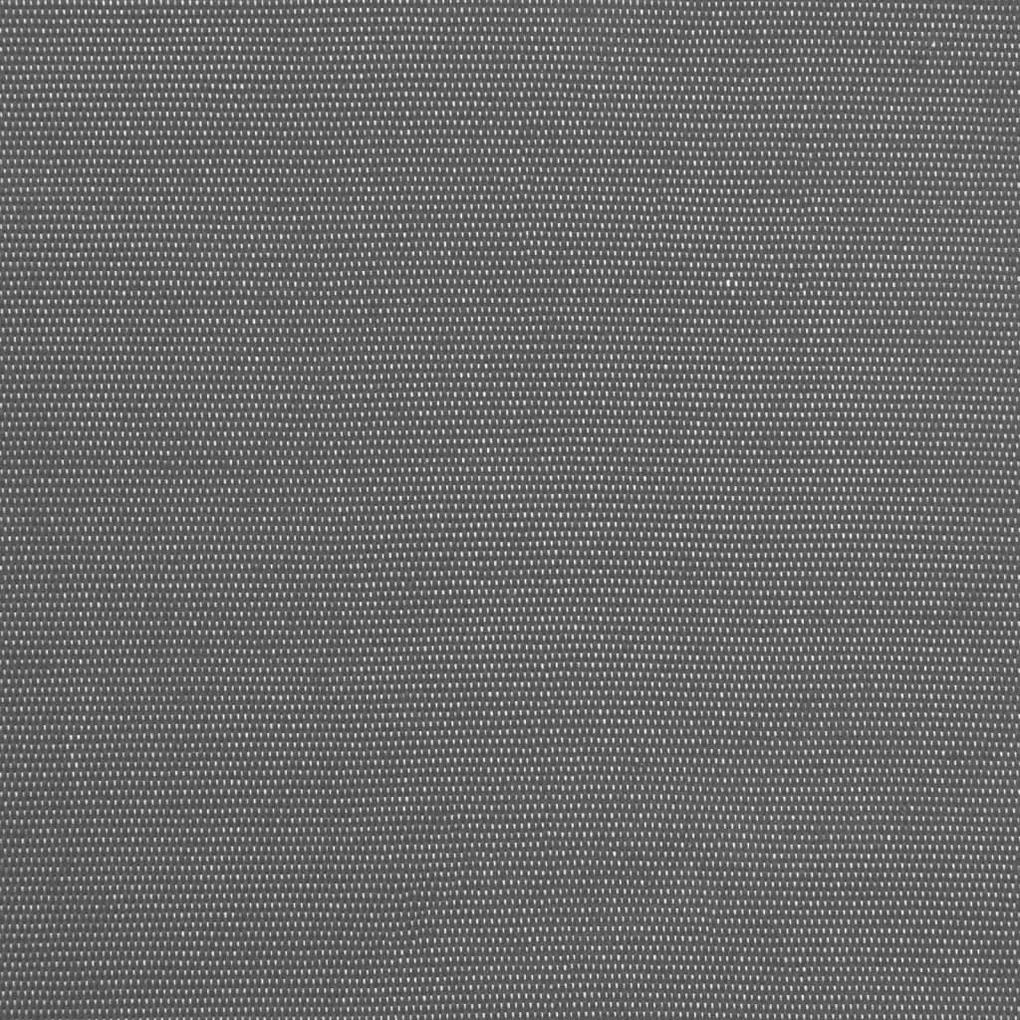Zatahovací markýza antracitová 400 x 150 cm textil a ocel,  368742