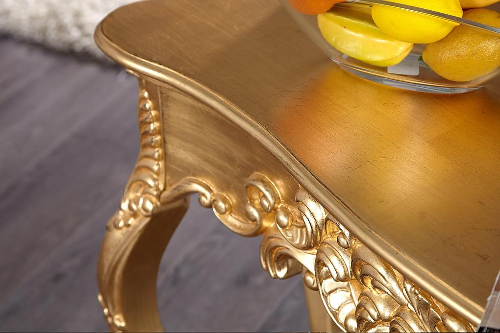 Modern Baroque Period  Konzolový stolek Vedine, 110 cm, zlatý