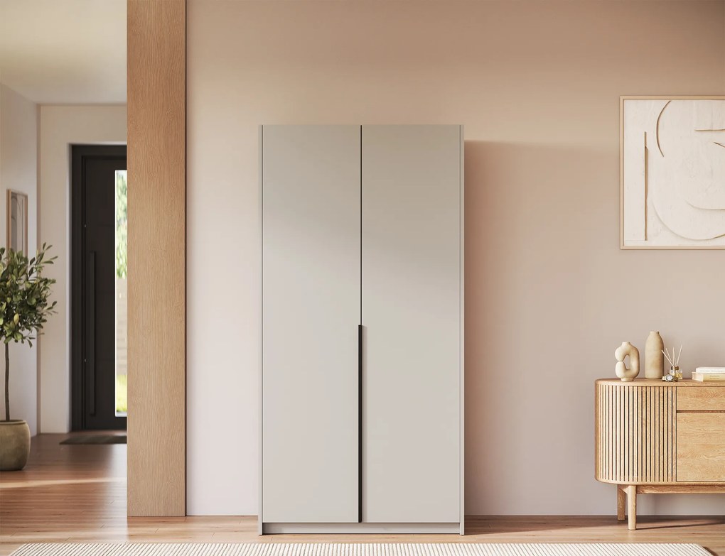 ADRK Furniture Bregma II Skříň s otočnými dveřmi ADRK-W-BRE-100-WB