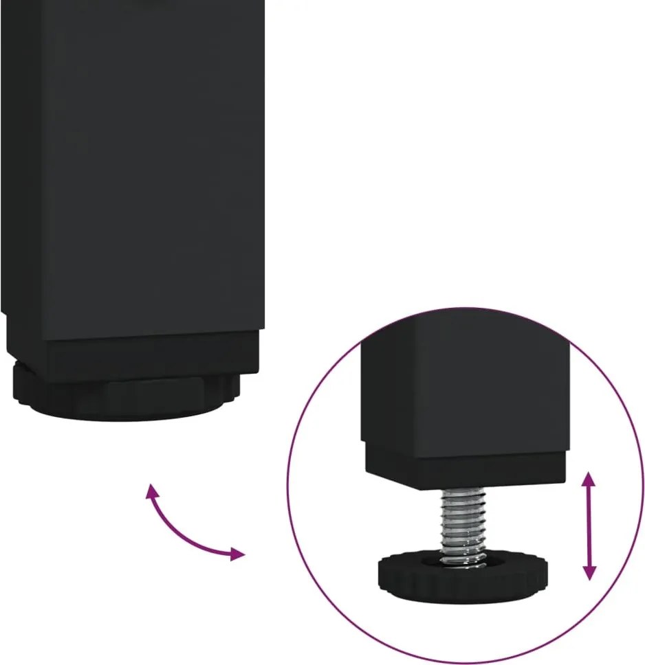 vidaXL Příborník 70 x 30 x 80 cm kompozitní dřevo [835490] Barva: šedá sonoma
