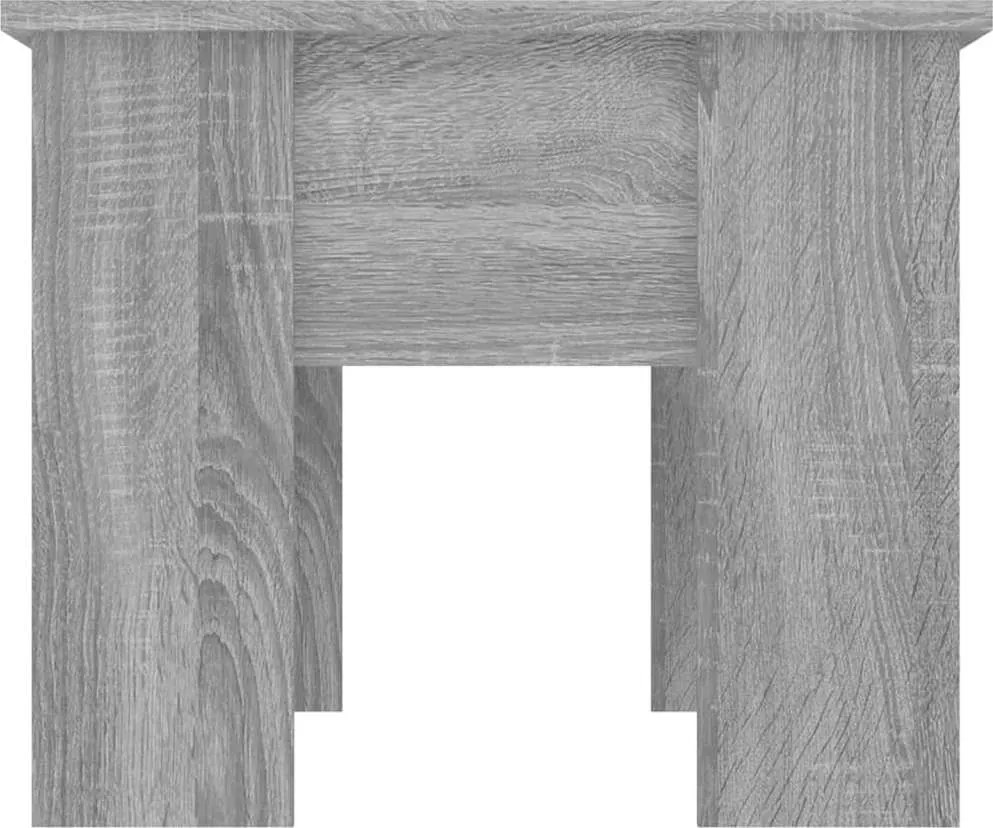 vidaXL Konferenční stolek 79 x 49 x 41 cm kompozitní dřevo [819282] Barva: kouřový dub