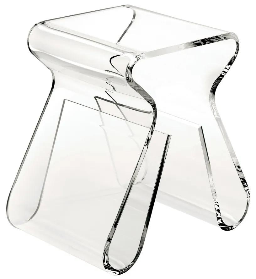 Umbra - Futuristický odkládací stolek Průhledný MAGINO