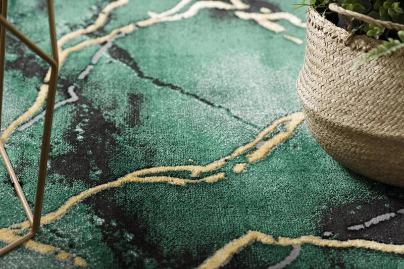 Dywany Łuszczów Kusový koberec Emerald 1018 green and gold Rozměry koberců: 160x220