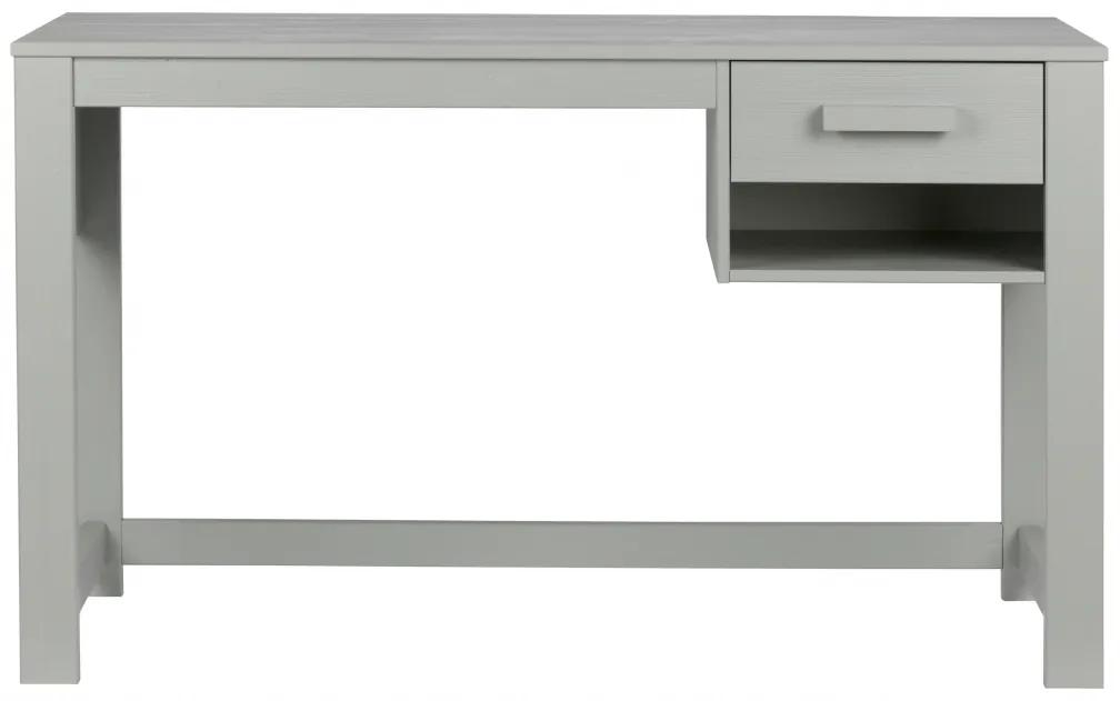 Pracovní stůl Koben 125 cm, světle šedá