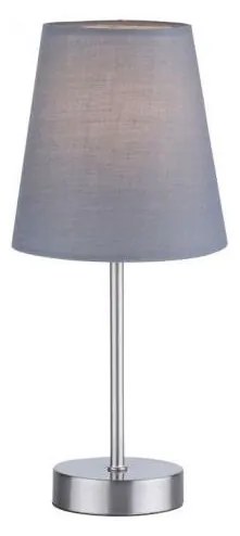 Leuchten Direkt | Leuchten Direkt 11680-15 - Stolní lampa HEINRICH 1xE14/40W/230V šedá | W3082