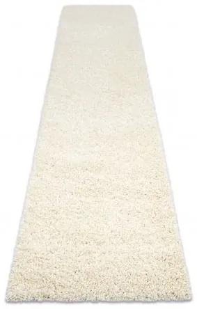Dywany Luszczow Kusový koberec, běhoun SOFFI shaggy 5 cm krém Rozměr koberce: 70 x 250 cm