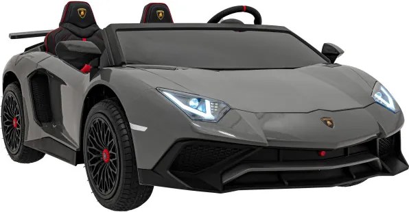 Dětské elektrické autíčko Lamborghini Aventador SV 24 V šedé