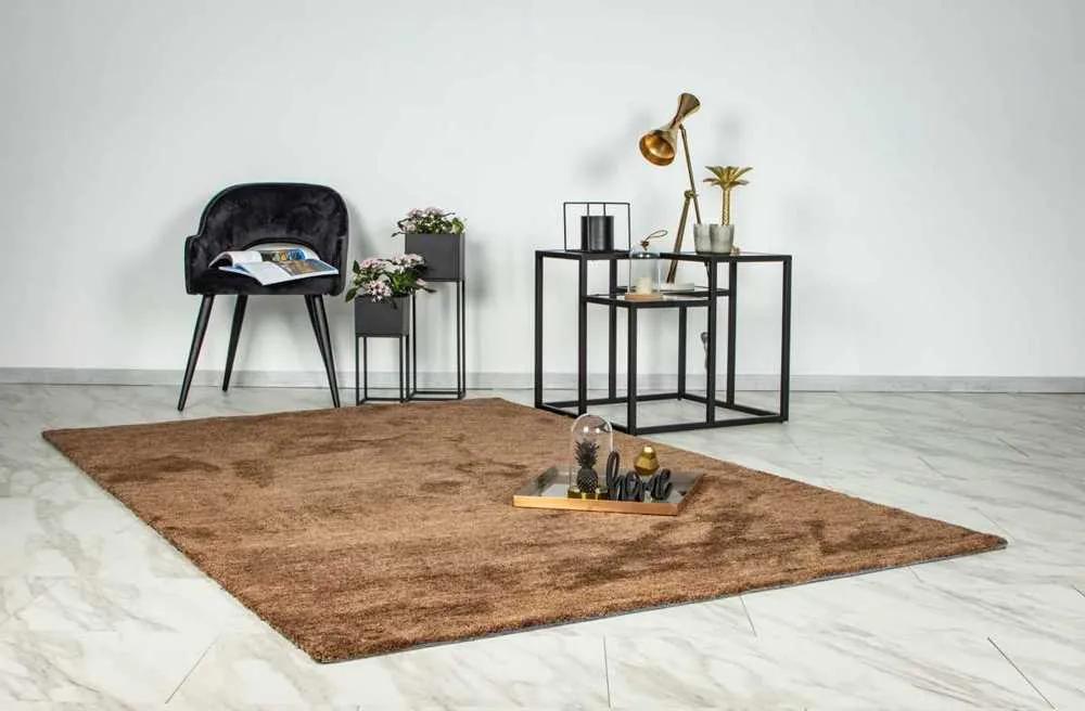 Lalee Kusový koberec Comfy 700 Light Brown Rozměr koberce: 160 x 230 cm