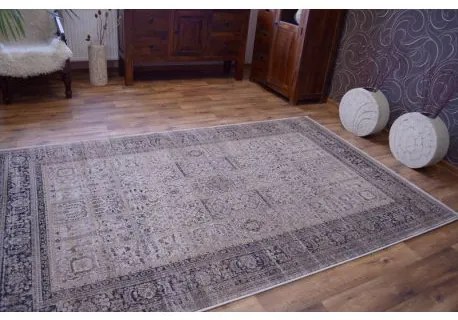 koberec heat set Jasmin 8580, slonová kost velikost 120x170 cm | krásné koberce cz