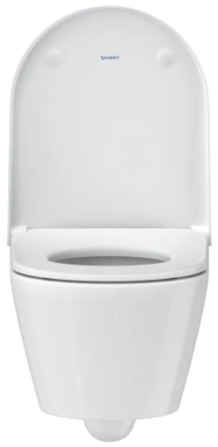 Duravit D-Neo - Závěsné WC Duravit Rimless s HygieneGlaze 370 x 480 mm, bílá 2587092000