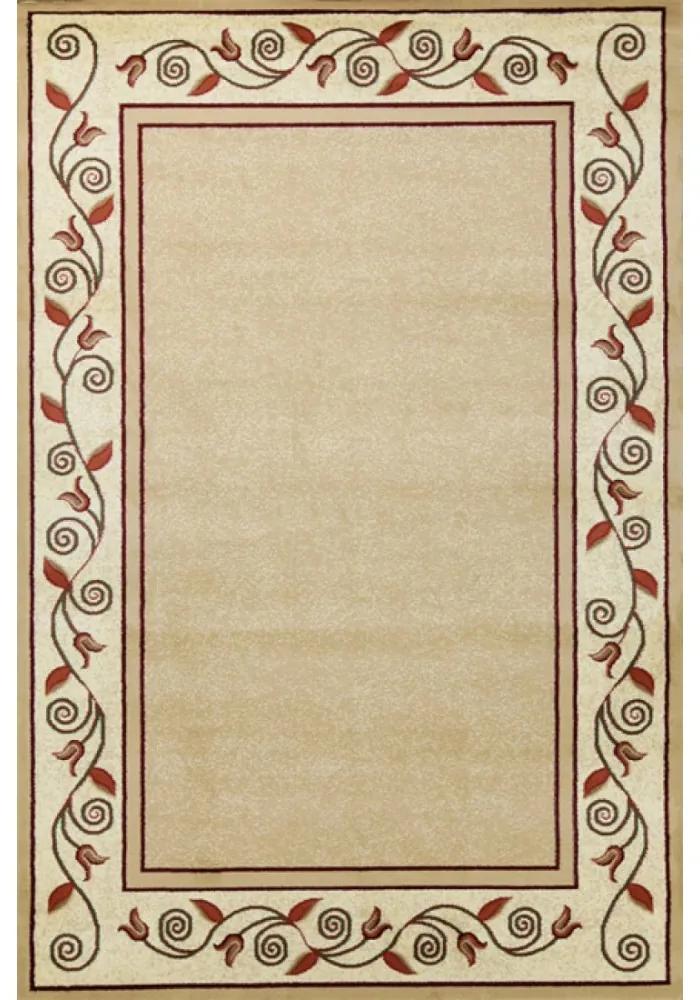 Klasický kusový koberec Metal 0371 | béžový