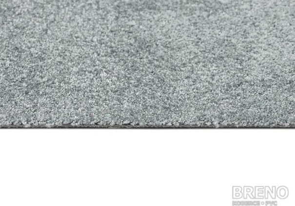 Breno Metrážový koberec COSY 97 šedý, šíře 400 cm, Šedá/Vícebarevné