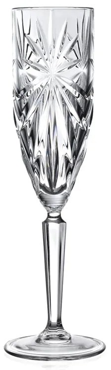 RCR OASIS SKLENICE NA ŠAMPAŇSKÉ 160ML SADA 6 KS
