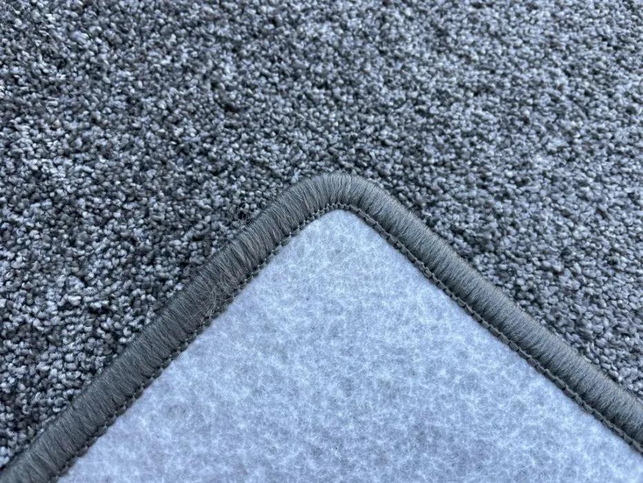 Vopi | Kusový koberec Capri šedý - 80 x 250 cm