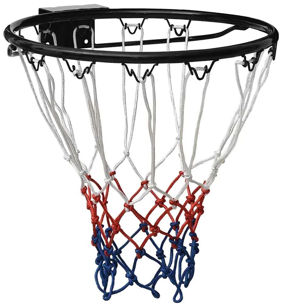 Basketbalová obroučka černá 39 cm ocel
