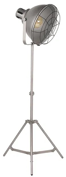 LABEL51 Podlahová lampa MAX stříbrná MT-2162
