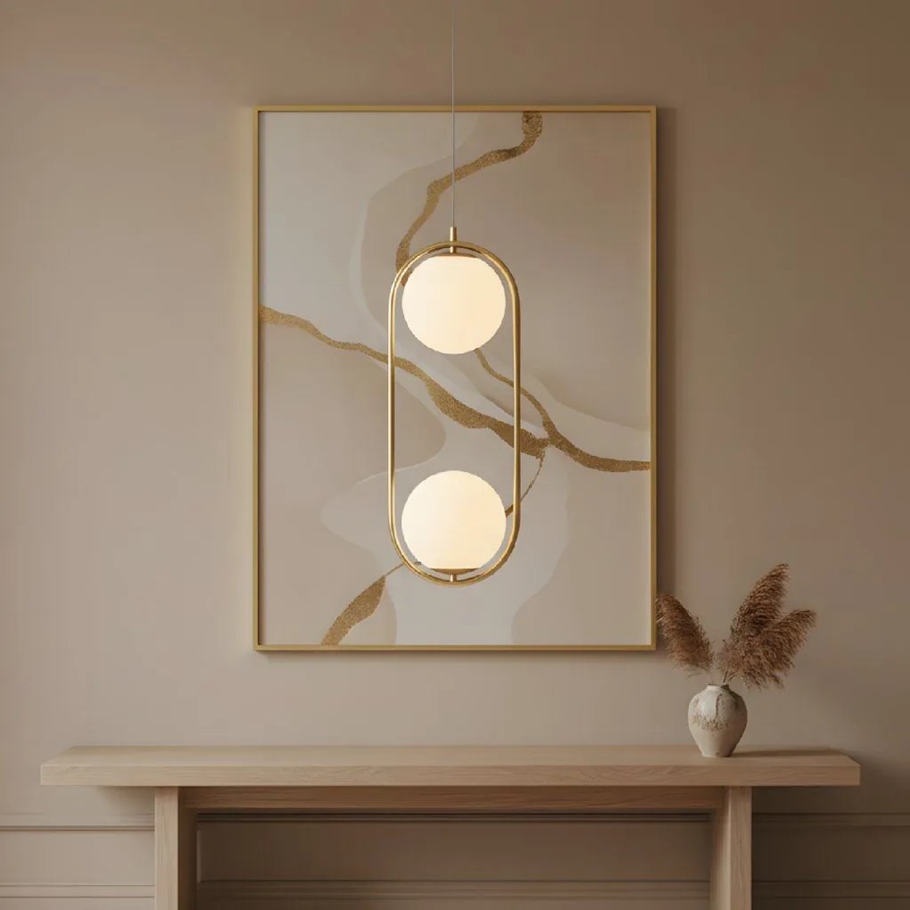 Toolight Rea, LAMP G134-2CP GOLD, OSW-02608