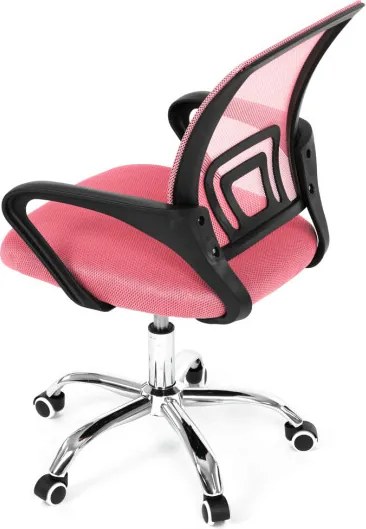 Dětská otočná židle růžová KA-L103 PINK