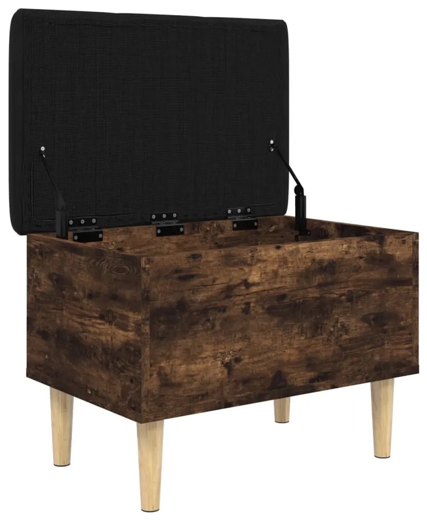 Úložná lavice kouřový dub 62 x 42 x 46 cm kompozitní dřevo - Default Title