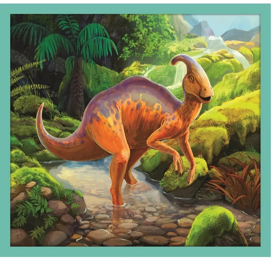 Trefl Puzzle Dinosauři, 10v1