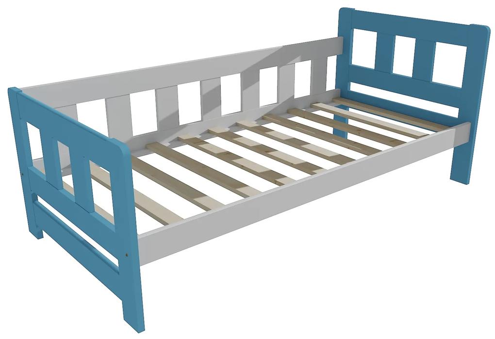 Vomaks Dětská postel VMK010FB KIDS Rozměr: 100 x 200 cm, Barva: barva modrá