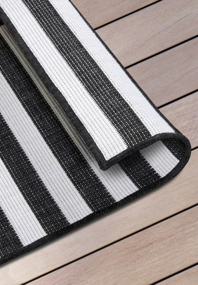 Černobílý běhoun 80x150 cm Viela – Hanse Home