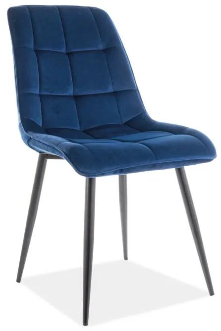 SIGNAL Jídelní židle - CHIC Velvet, různé barvy na výběr Čalounění: béžová (Bluvel 28)