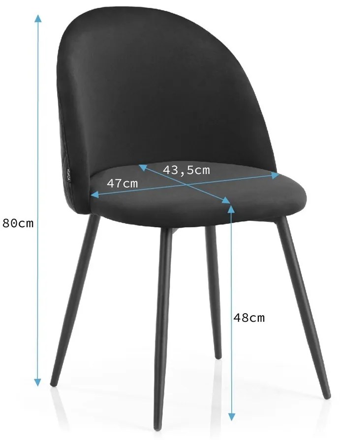 Jídelní židle Faro šedá