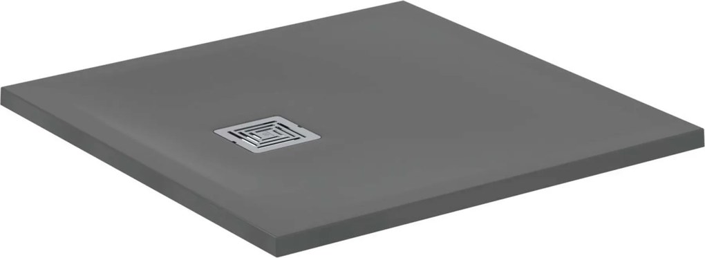 Ideal Standard Ultra Flat S + - Sprchová vanička 80x80 cm, Anti-Slip, šedá T5600FS