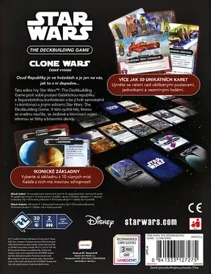 Asmodee Star Wars: The Deckbuilding Game - Clone Wars / Délka hry: 30