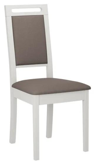 Čalouněná jídelní židle Heven XV, Barva dřeva: bílá, Potah: Zetta 300
