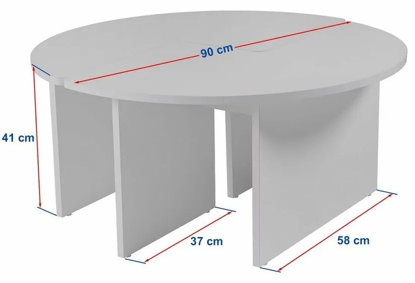 Konferenční stolek Moira Travertine