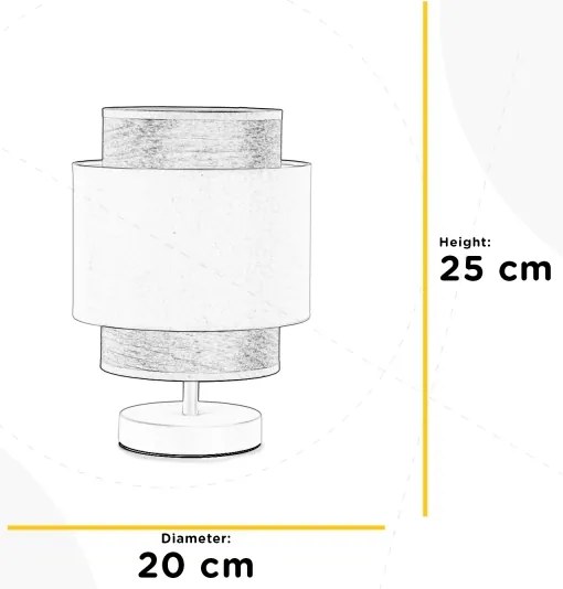 ONLI - Stolní lampa LICIA 1xE27/22W/230V