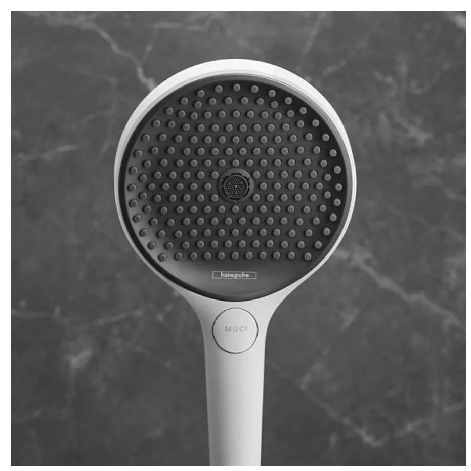 Hansgrohe Rainfinity, sprchový set 130 3jet s hadicí 1600 mm, matně bílá, HAN-26851700