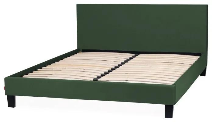 Hector Čalouněná postel Mattson 160x200 zelená