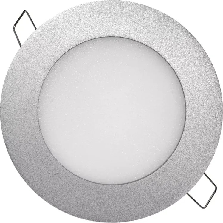 Emos lighting LED zápustný panel ø 120 mm, 6W, kulatý Teplota světla: 3000K - teplá bílá, Barva materiálu: Bílá