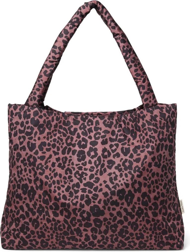 Studio Noos Taška Mom Bag Puffy Red Leopard