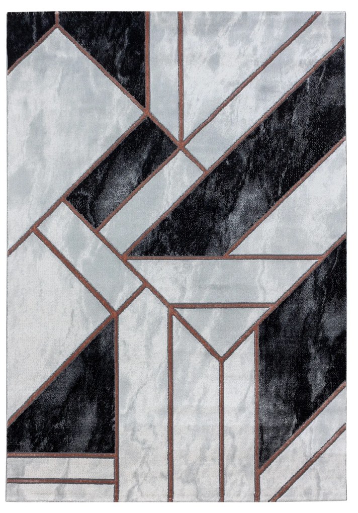 Ayyildiz Kusový koberec NAXOS 3817, Bronzová Rozměr koberce: 80 x 250 cm