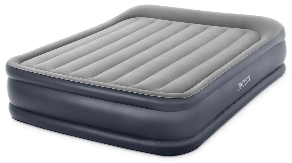 Nafukovací matrace INTEX 64136ND s elektrickou pumpou 203x152x42 cm pro pohodlné spaní