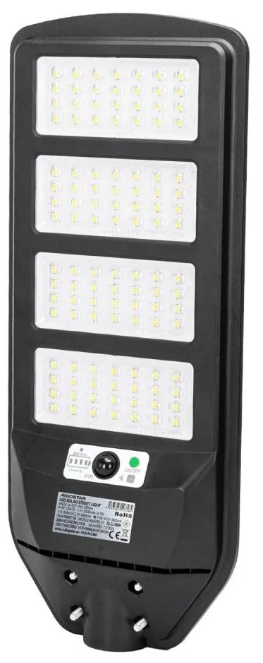 Aigostar - LED Solární pouliční lampa se senzorem LED/200W/3,2V 6500K + DO