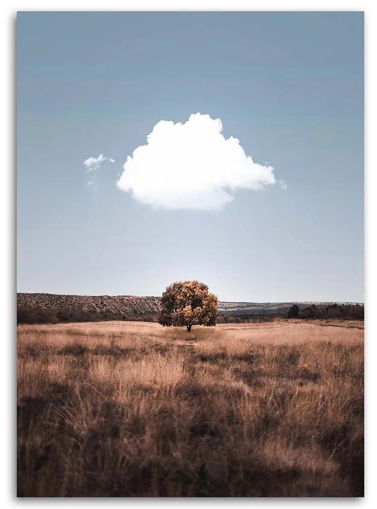 Gario Obraz na plátně Osamělý strom a mraky Rozměry: 40 x 60 cm