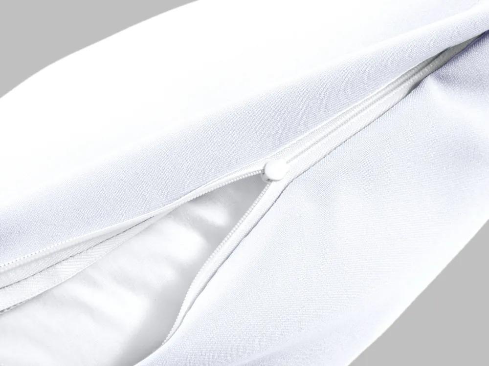 Biante Dekorační povlak na polštář Rongo RG-013 Bílý 35 x 45 cm