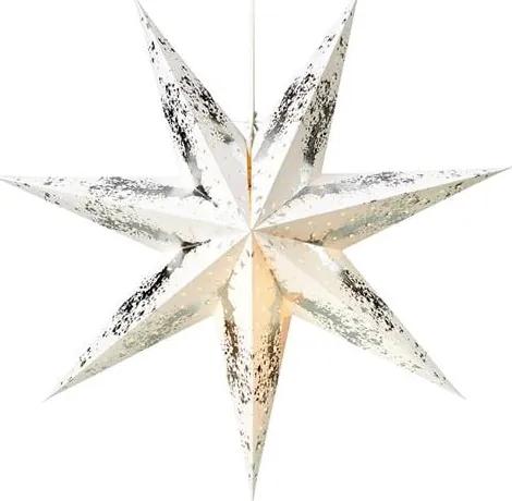 Vánoční závěsná světelná dekorace ve stříbrné barvě Markslöjd Tilde