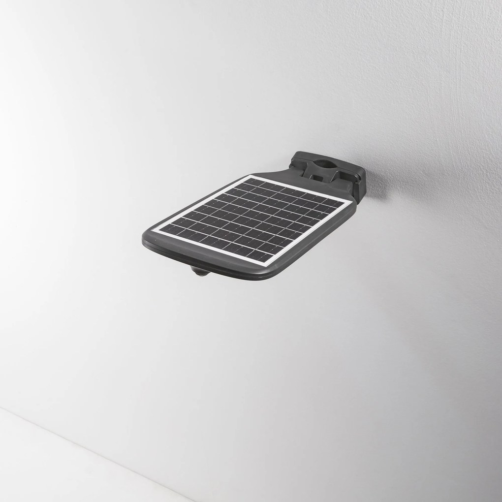 FAN LED-LUXOR-6C-SOLAR Veřejné osvětlení solární 6,5 W 600 lm 3000 K IP65 senzor - FANEUROPE
