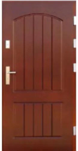 Archo - Venkovní vchodové dřevěné dveře Deskové DP-66 105032