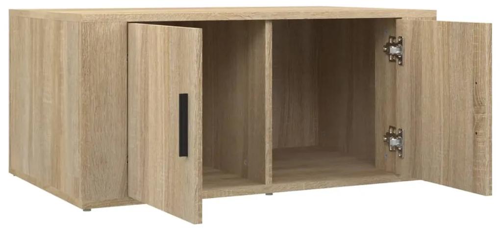 Konferenční stolek dub sonoma 80 x 50 x 36 cm kompozitní dřevo