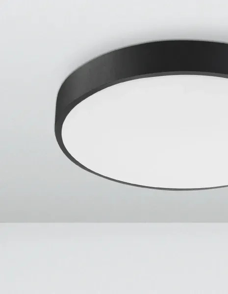 LED stropní svítidlo Hadon 40 černé