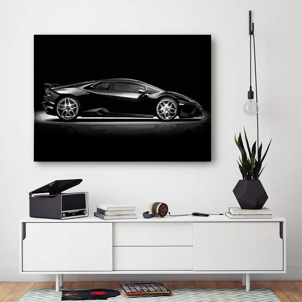 Gario Obraz na plátně Lamborghini Huracan EVO - Nikita Abakumov Rozměry: 60 x 40 cm