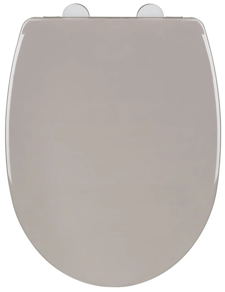 WENKO Samozavírací WC sedátko Tilos taupe Easy Close Thermoplast