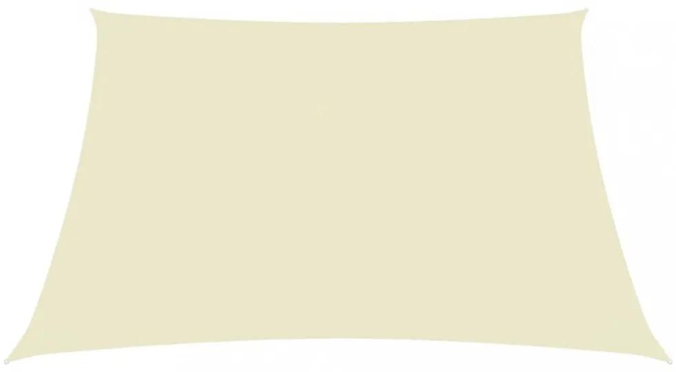 Stínící plachta čtvercová 5 x 5 m oxfordská látka Dekorhome Hnědá